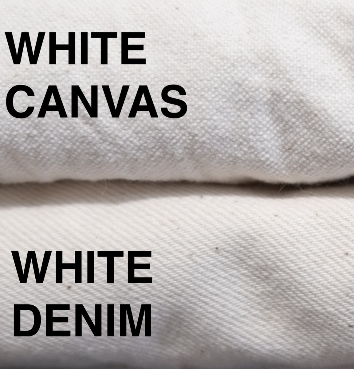 The difference between WHITE CANVAS #11 and WHITE DENIM – JETMINMIN